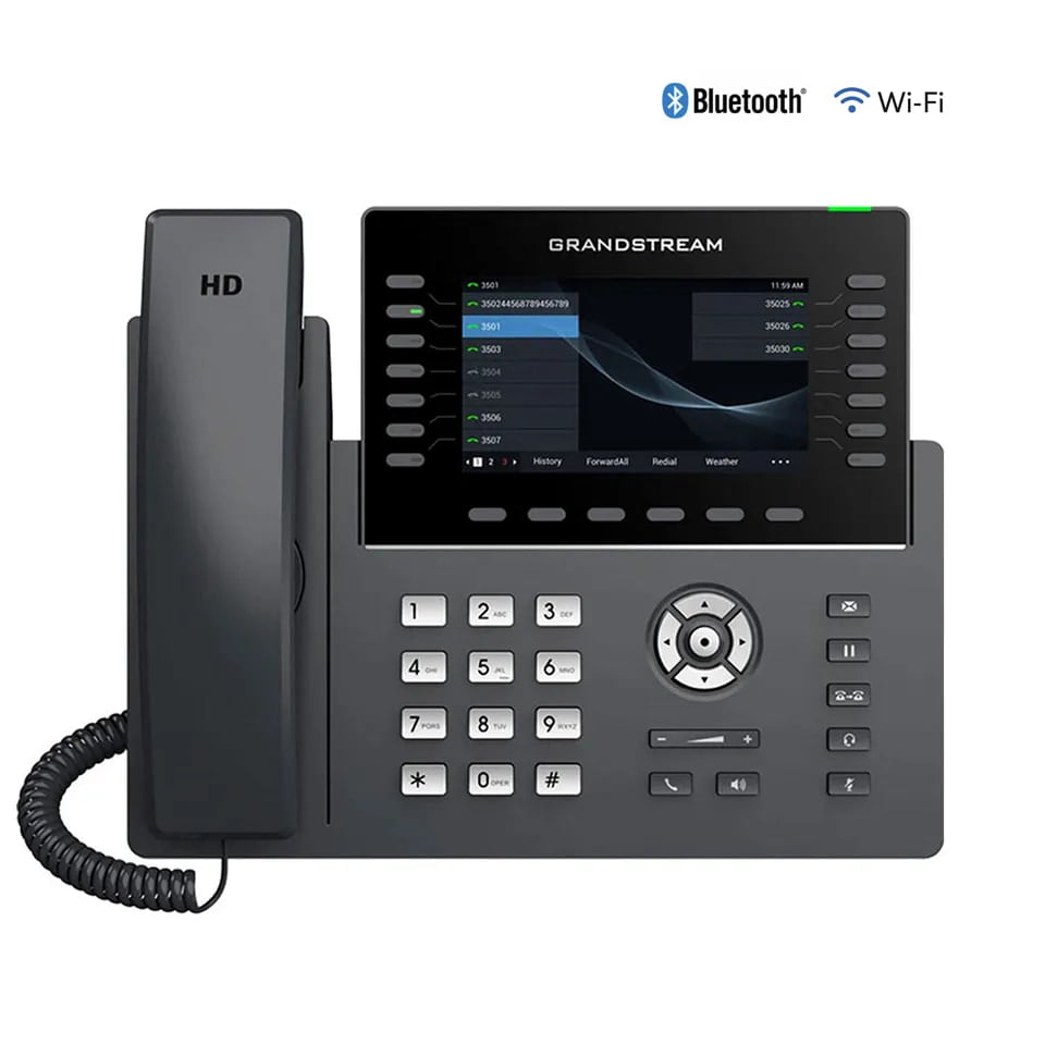 Grandstream Phone System Kits with 56-Button GRP2650 Phones