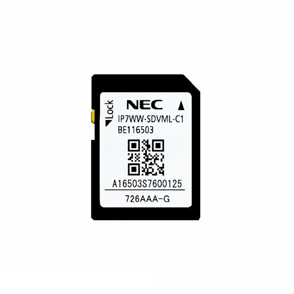 NEC SL2100 InMail SD Card - Large / 4 GB (SDVML) BE116503